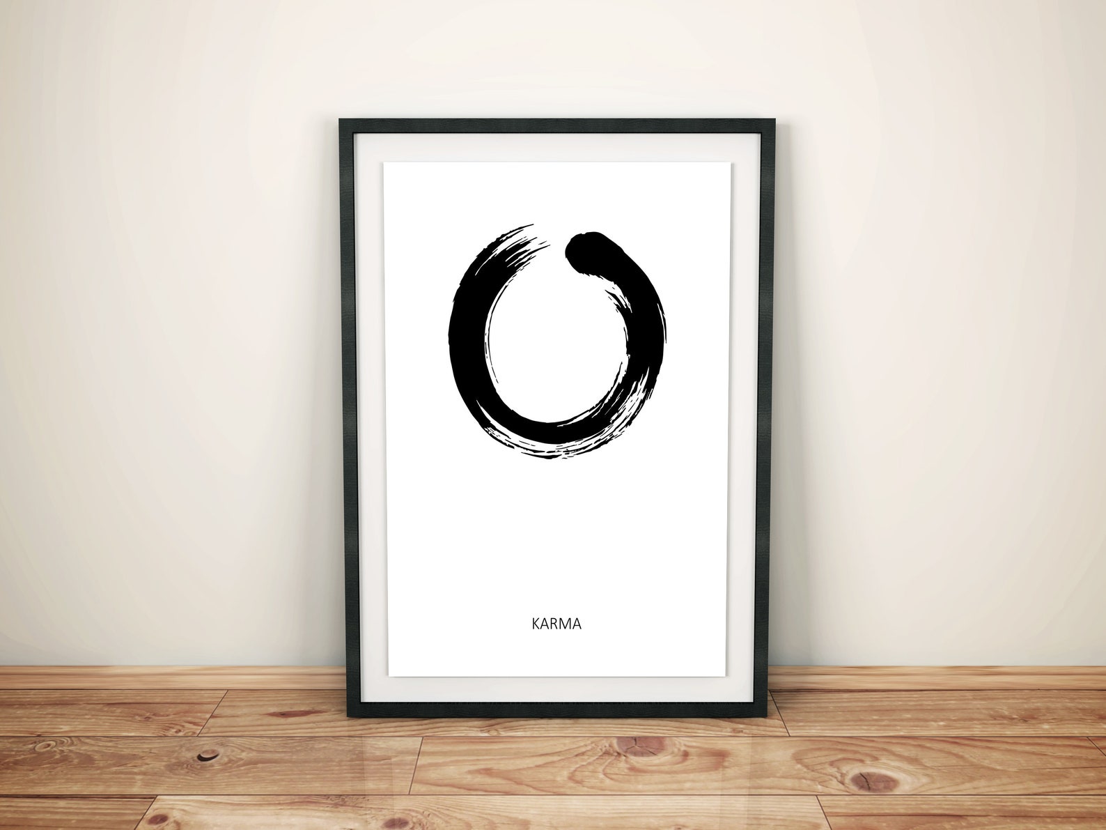 Karma Sign Karma Printyoga Print Karma Wall Art Karma - Etsy