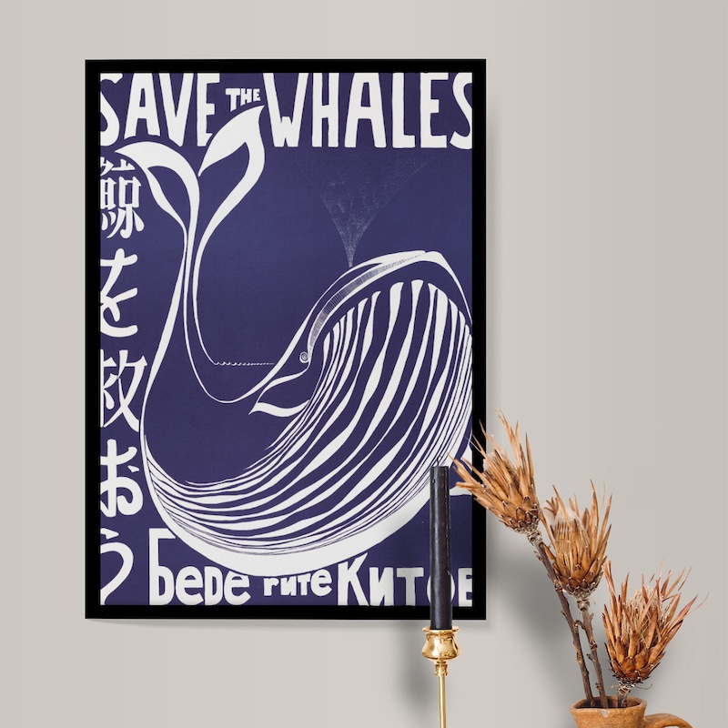 Save the Whale - Etsy