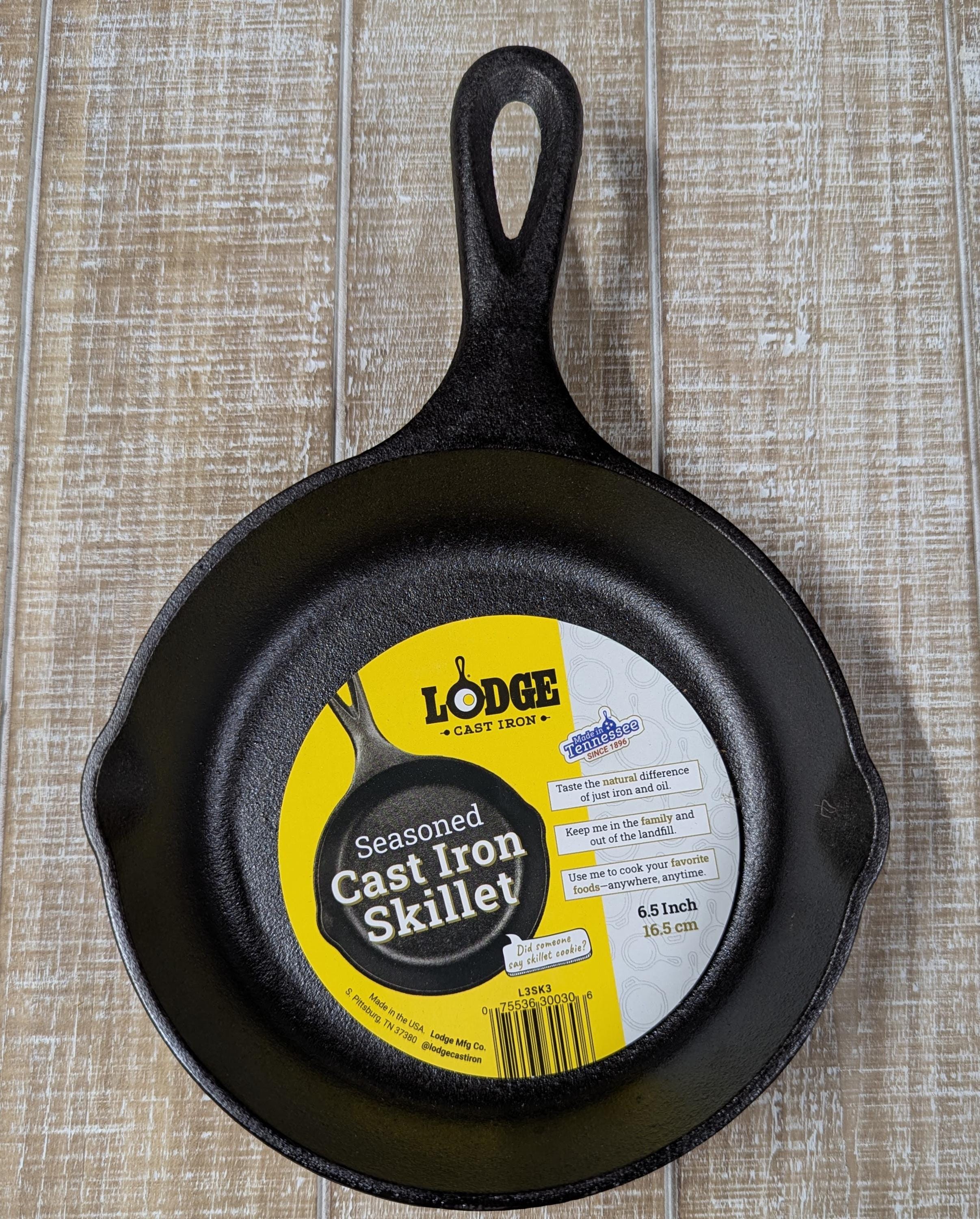 Personalized Cast Iron Skillet, Laser Engraved Gift, 6th Anniversary (6 ...
