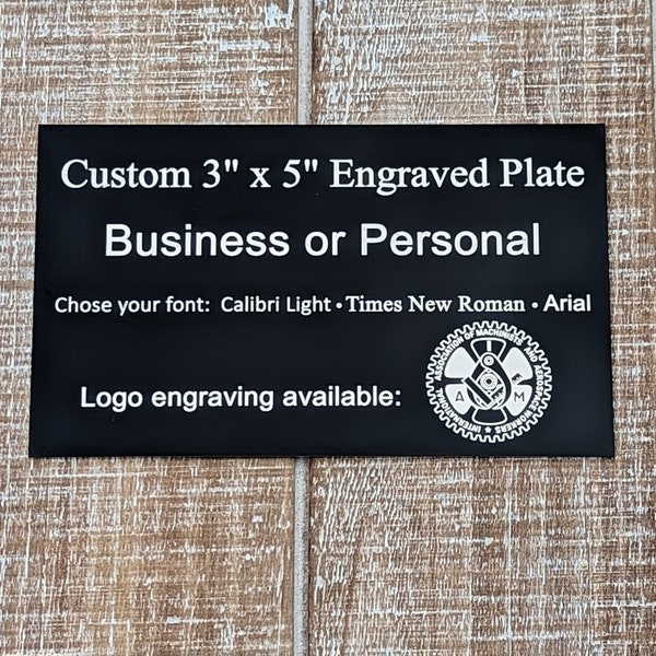 Custom Plaque - Etsy