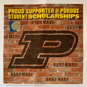 Purdue Poster - LIMITED EDITION Screen Printed Poster - White - Etsy