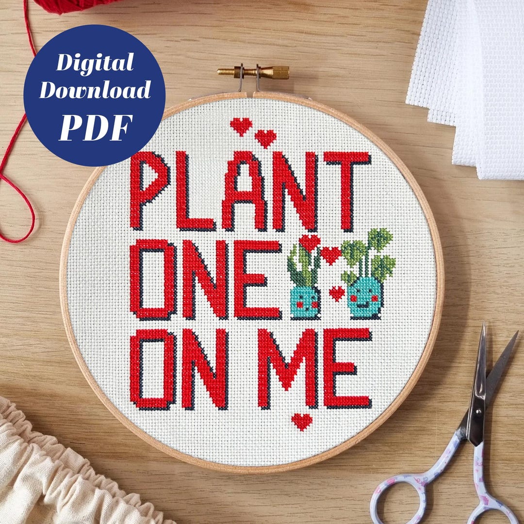 Funny, Humorous and Sassy Cross Stitch Pattern (digital Format - PDF ...