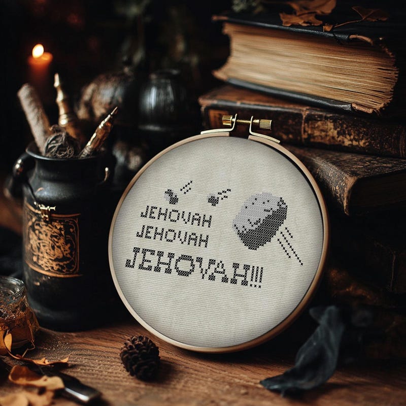 Monty Python Cross Stitch - Etsy