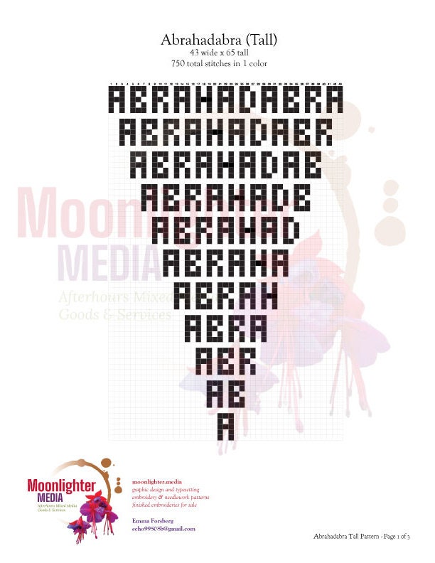 Abrahadabra Triangle