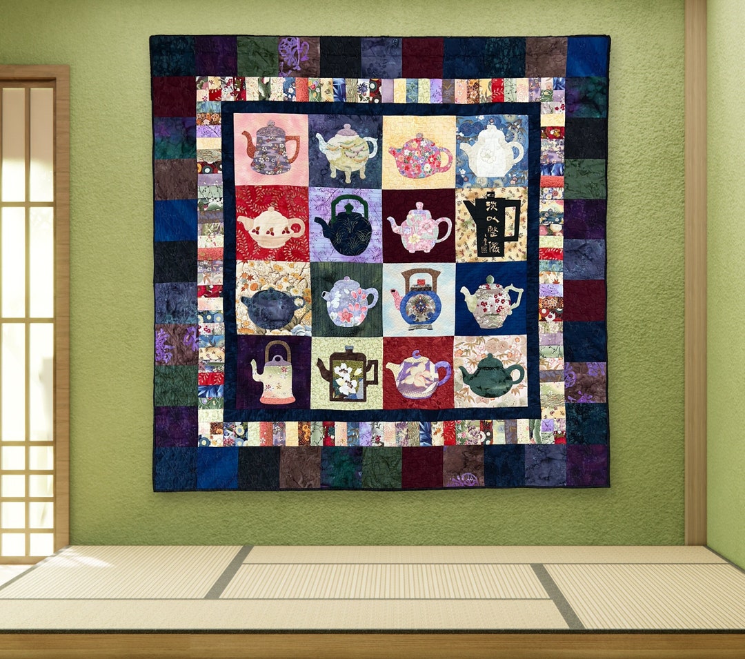 Teapot Temptations Quilt Pattern - Etsy