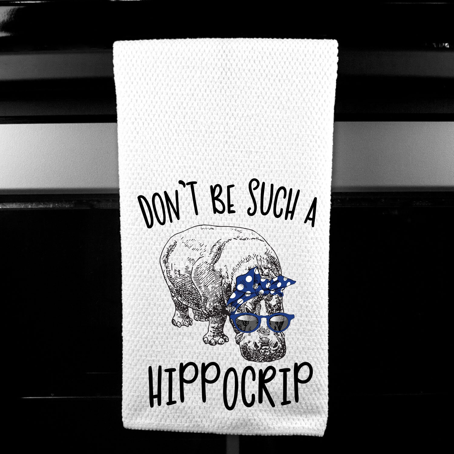 Don't Be Such A Hippocrip Adult Microfiber Waffle Weave or - Etsy