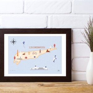 Illustrated Map of Sweden Art Print Poster Travel Map Digital Download ...