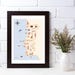 Illustrated Map of Portugal Art Print Poster Travel Map Digital ...