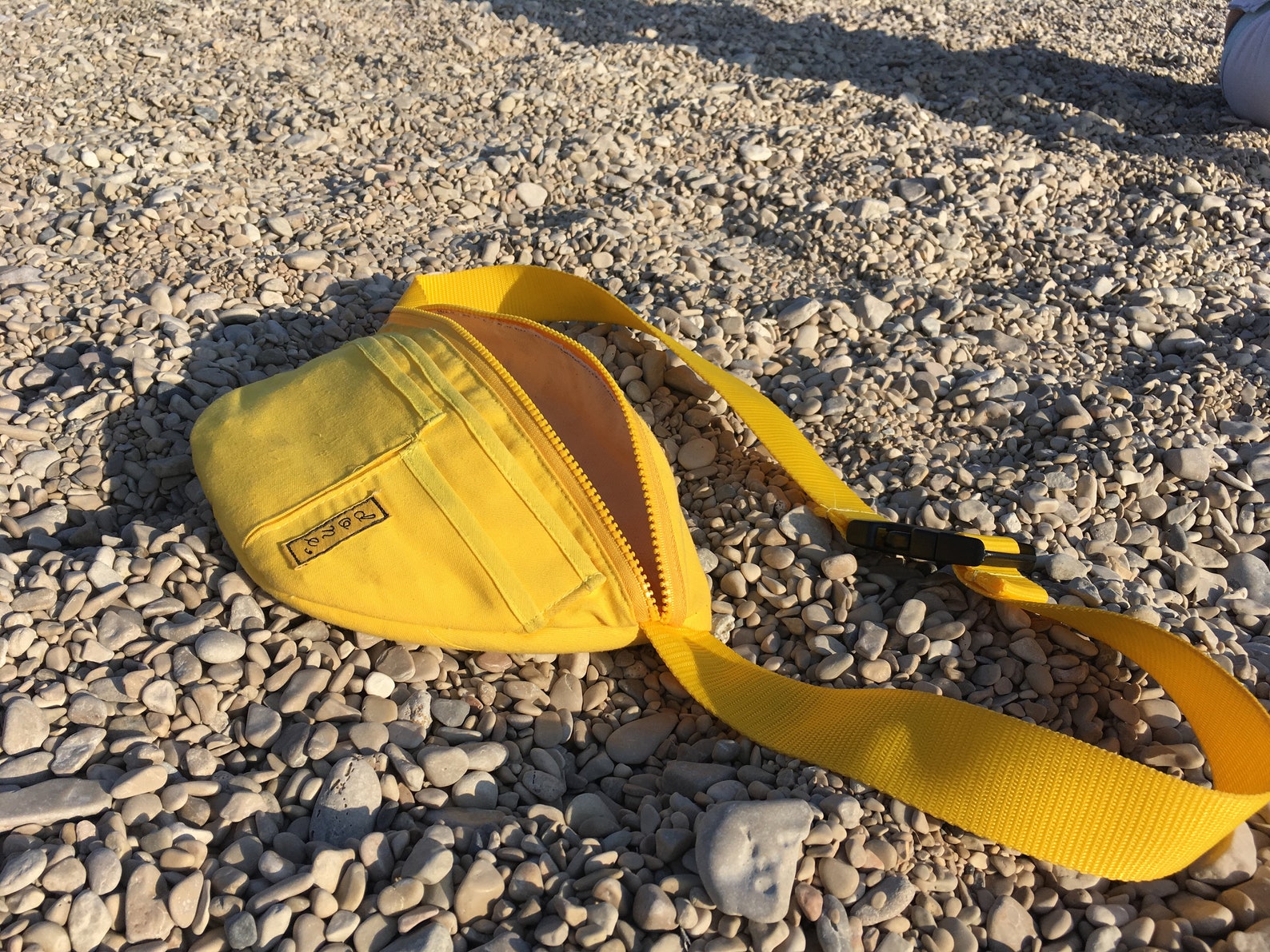 Yellow Fanny Pack/ All Yellow Classic Hip Bag/ Big Canary | Etsy