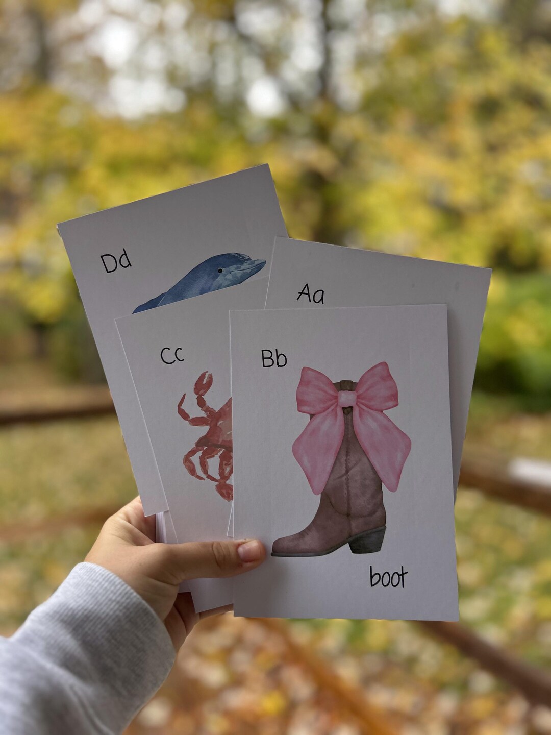 Watercolor Alphabet Posters - Etsy