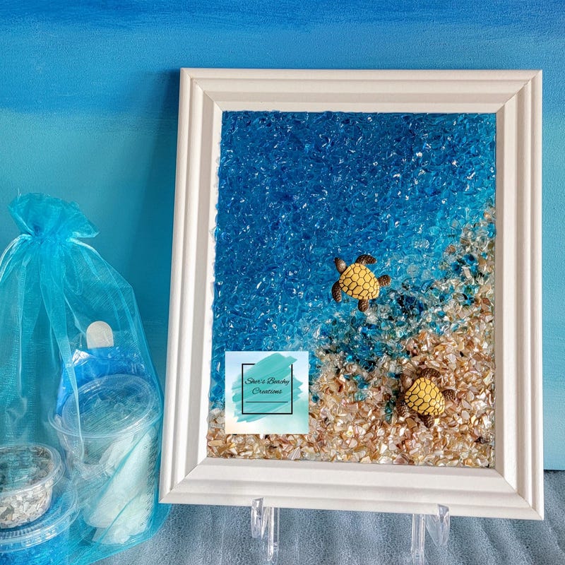 Diy Beach Picture Frame - Etsy