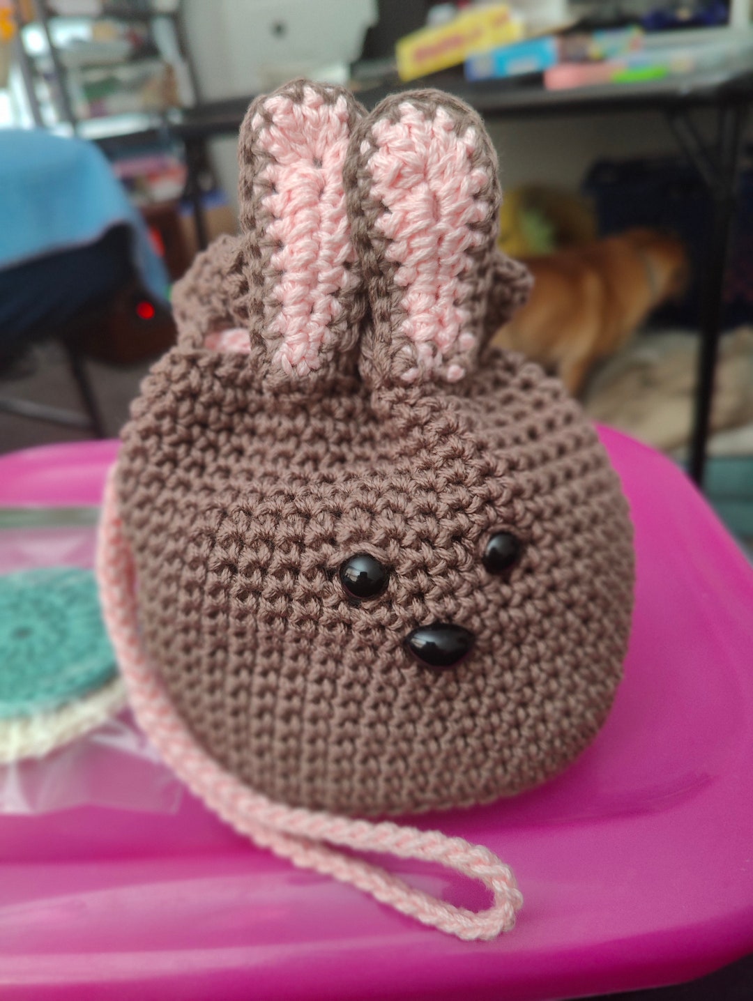 Adorable Mini Crochet Bunny Bag - Perfect for Kids! - Etsy
