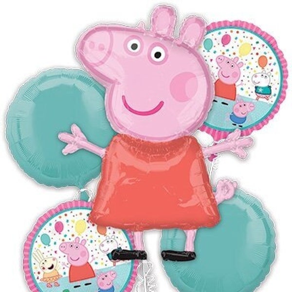 Peppa Pig Balloon - Etsy