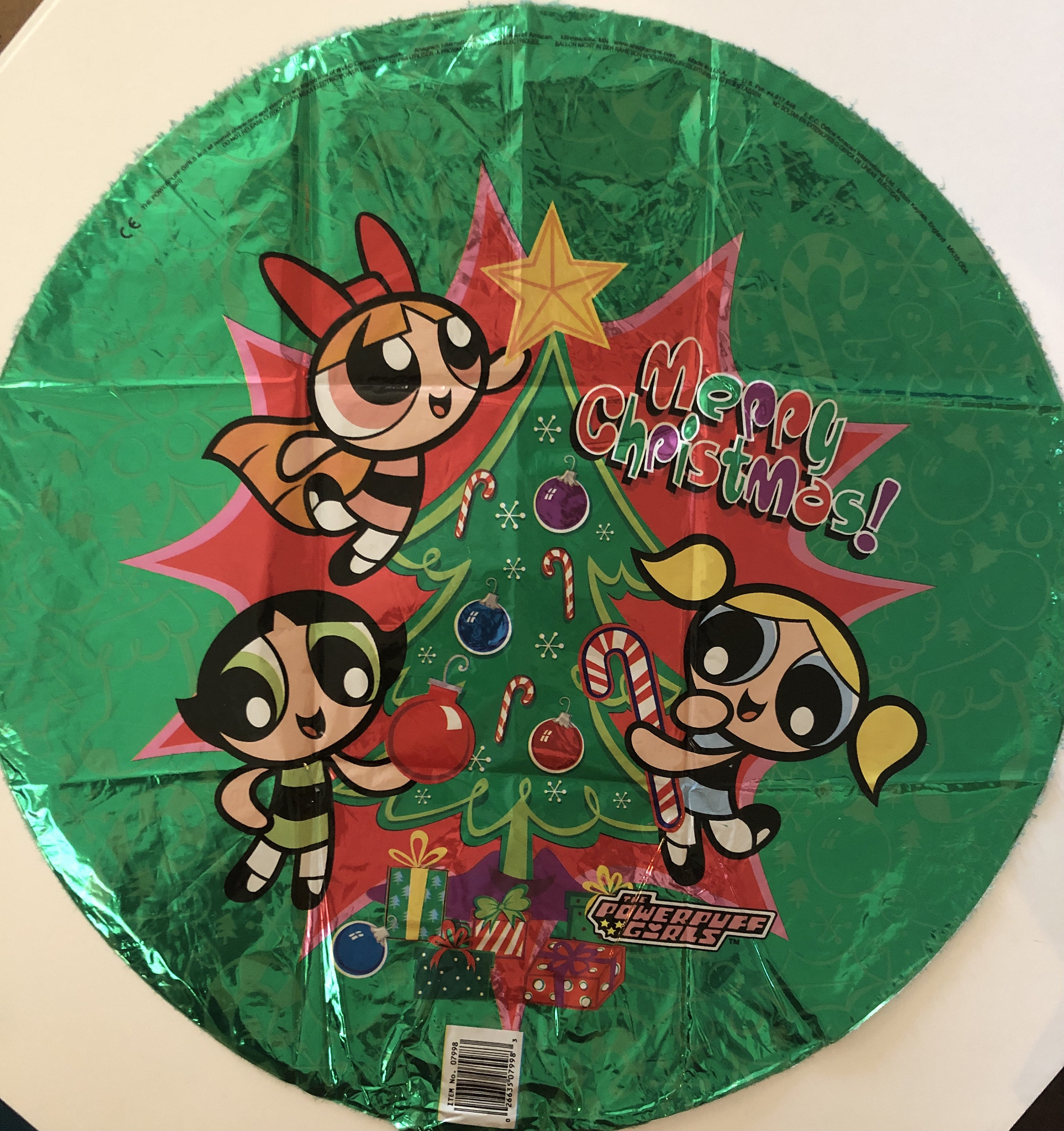 Powerpuff Girls Merry Christmas 18 Balloon Powerpuff - Etsy Norway