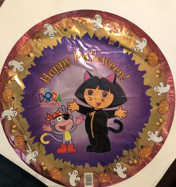 Dora Balloon Dora the Explorer Happy Halloween Balloon Dora | Etsy