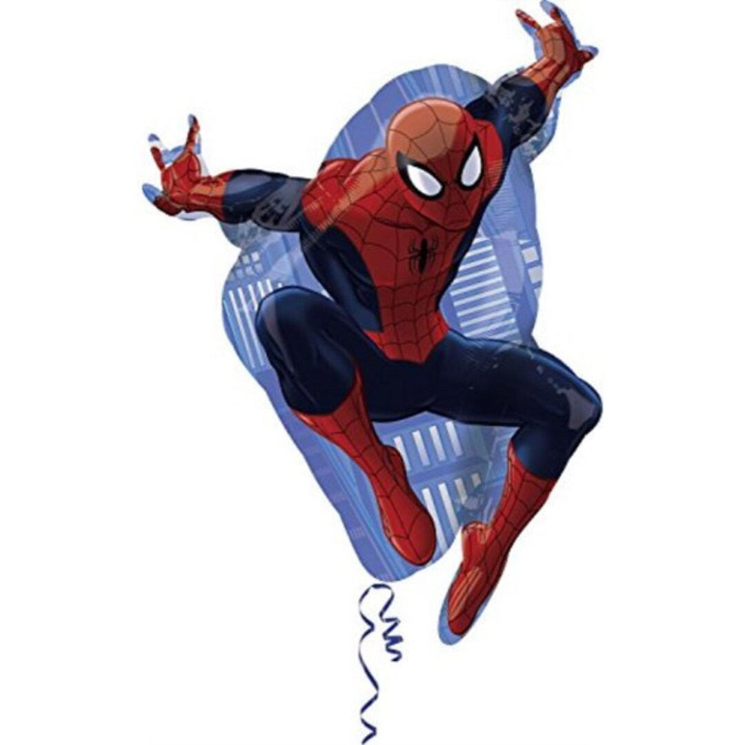 Spiderman Balloon Marvel Ultimate Spider Man Balloon Spiderman Theme Super Hero Theme Birthday Baby Shower Etsy Polska