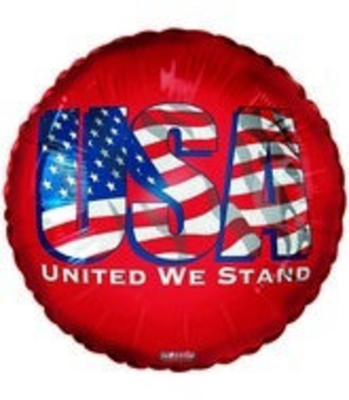 USA Flag Balloon United we Stand 18 globo redondo Bouquet Party desfile ...