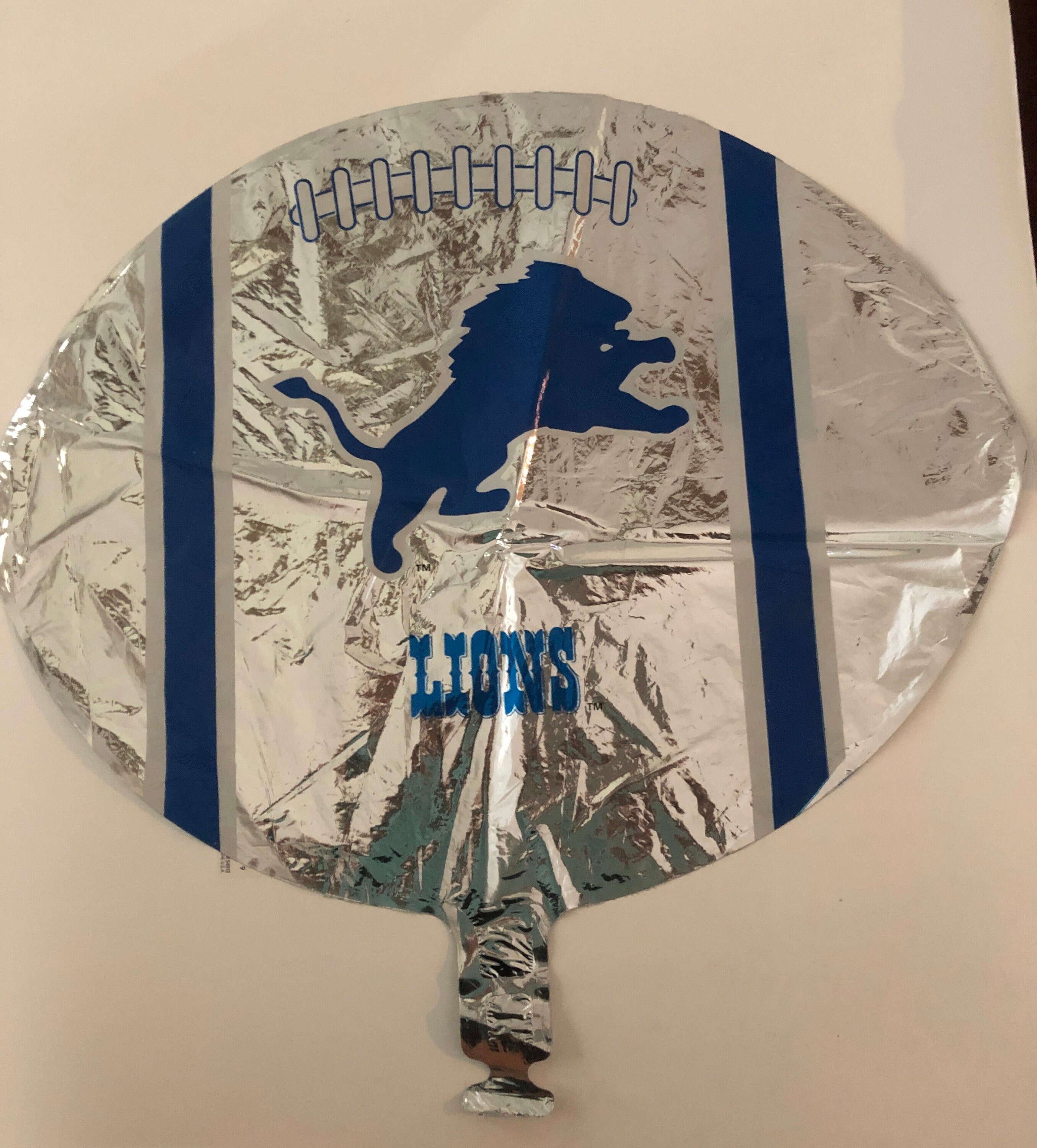 Lions Football Balloon 18, Detroit Lion Football - Etsy