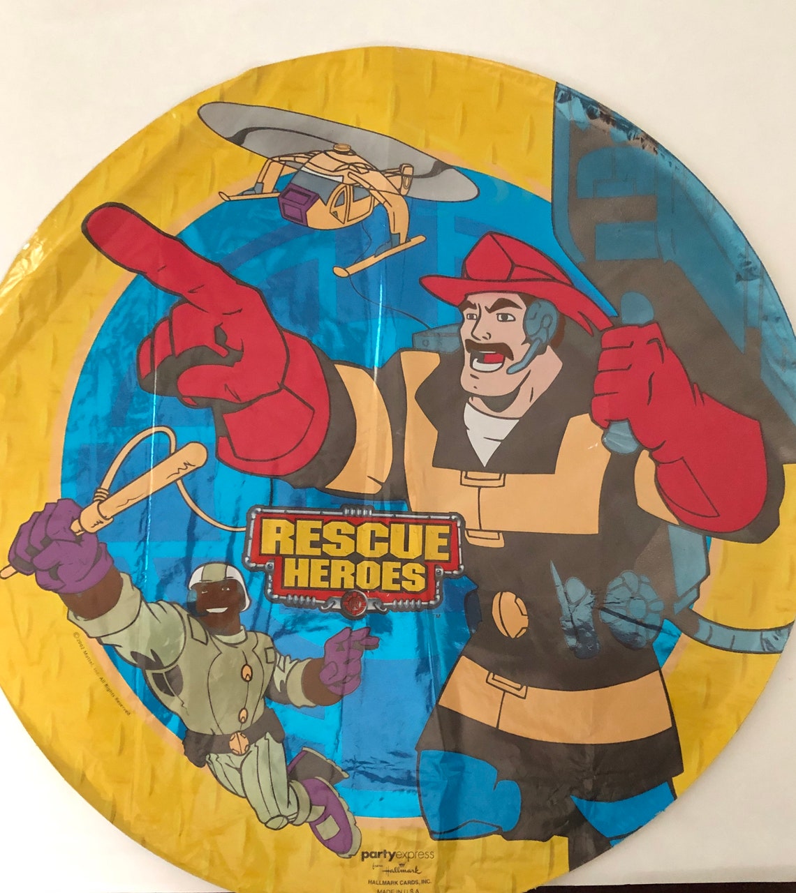 Rescue Heroes 18" Balloon Billy Blaze, American Pilot Landon Liftoff ...