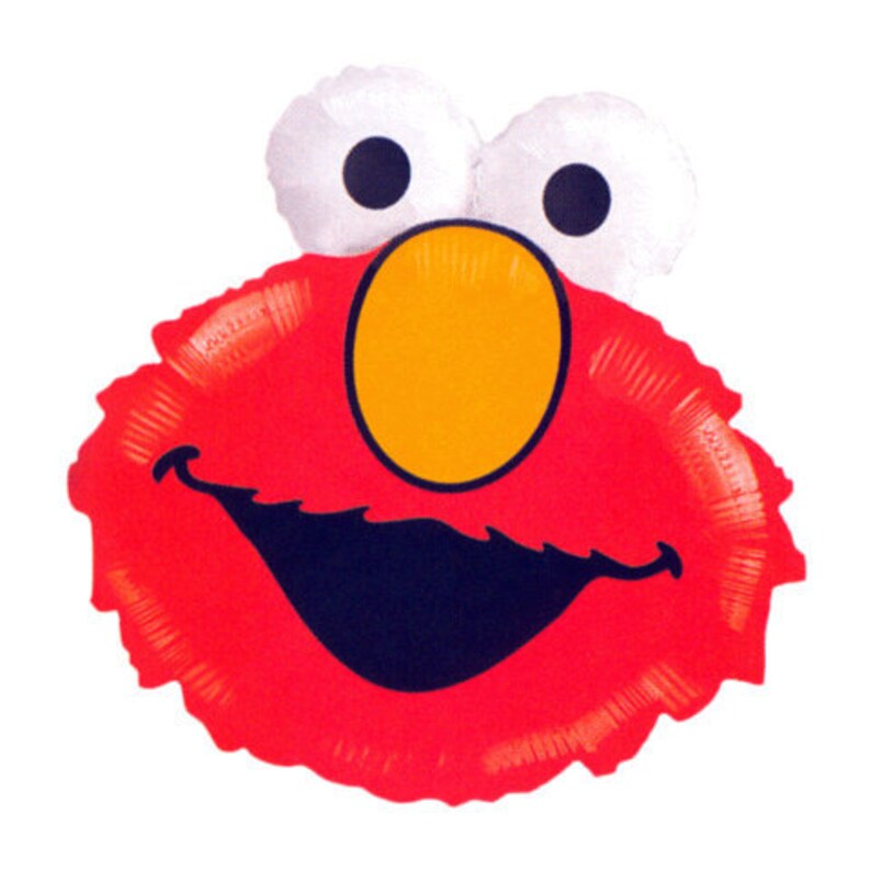 Elmo Balloon 20" Jumbo Elmo Head Sesame Street Balloon, Elmo Balloon ...
