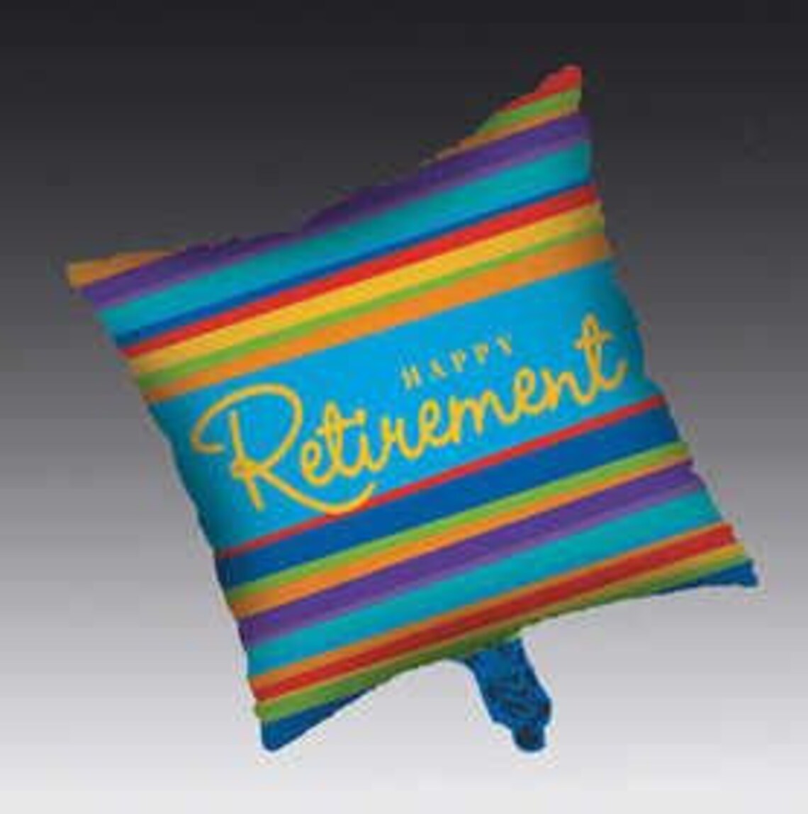 Happy Retirement Balloon 18" Square Balloon, Retirement Centerpiece ...