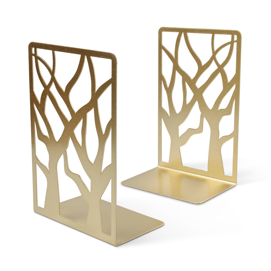 Sage Green Bookends Pair: Modern Minimalist Iron Book Stoppers - Etsy