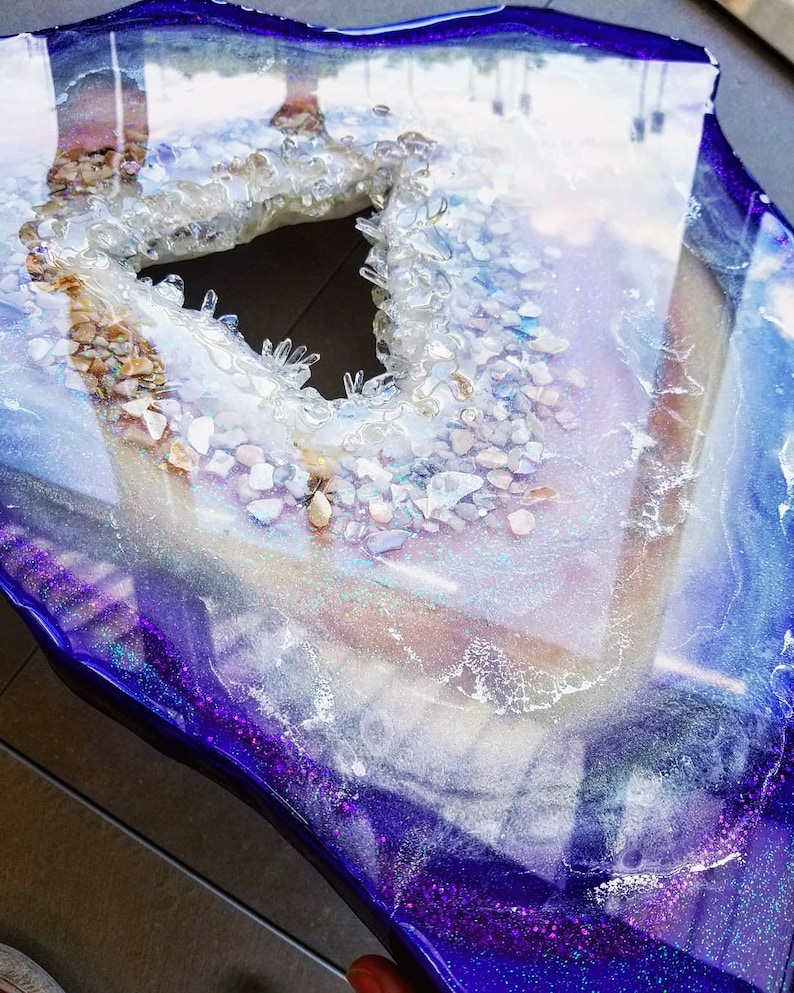 Geode Table *CUSTOM LISTING* (read Description Before Purchasing) - Etsy