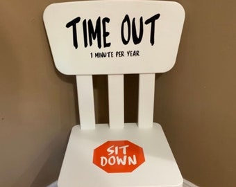 Time Out Chair - Etsy