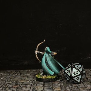 Female Elf Adventurer Archer Ranger Fighter Bard Druid - Etsy