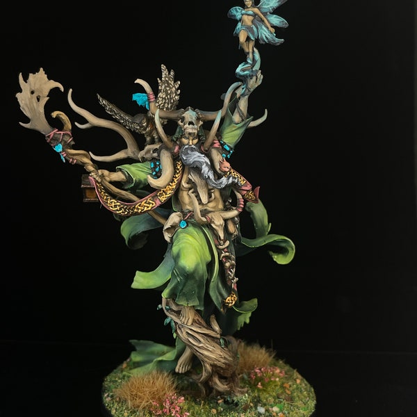 Painted Male Druid Miniature - Etsy