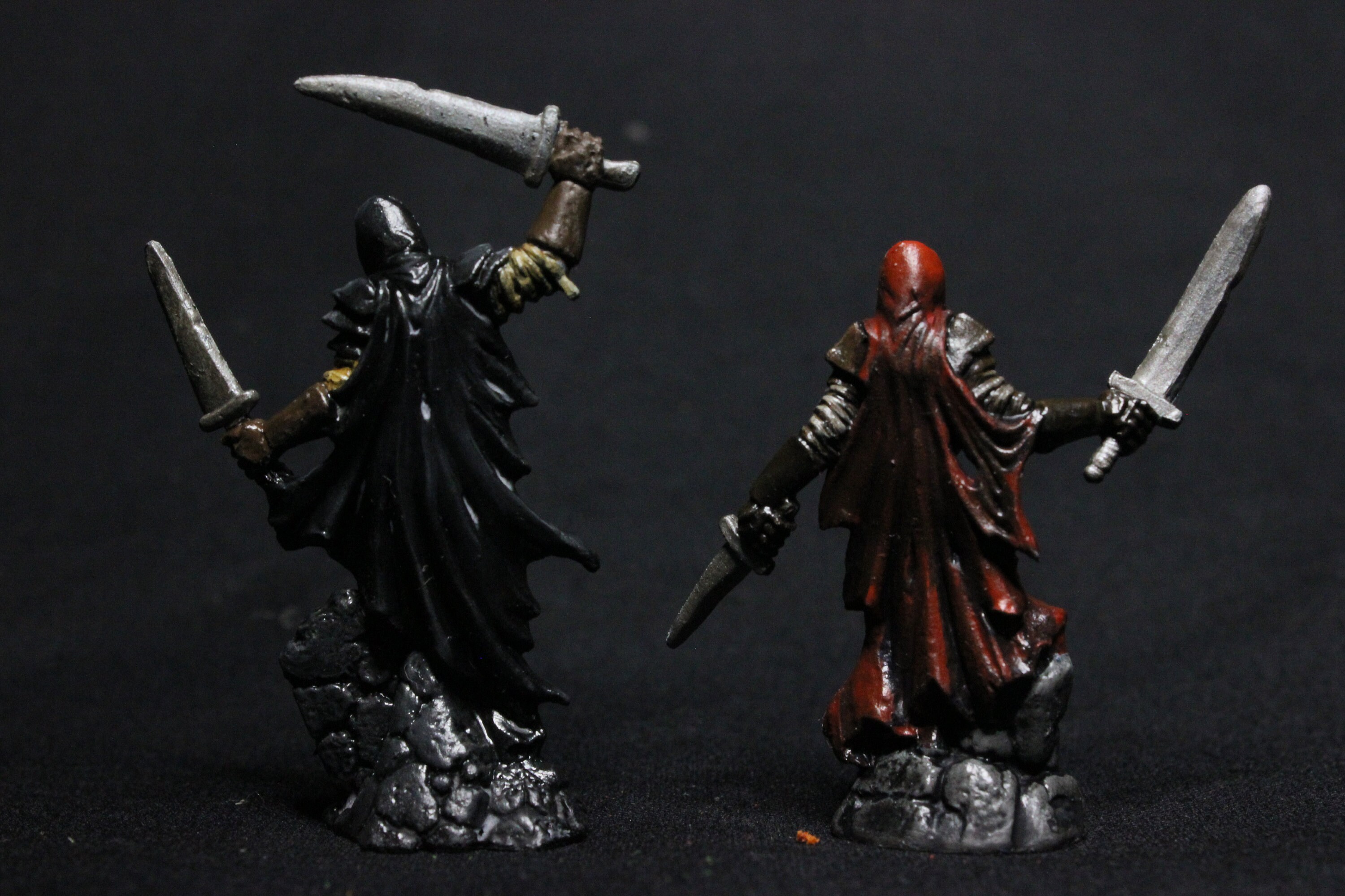 Handpainted D&D miniature 2x Wraith Warriors Undead | Etsy