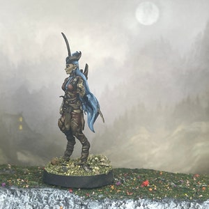 Female Faun, Satyr, Druid, Ranger, Fighter Painted Miniature D&D ...