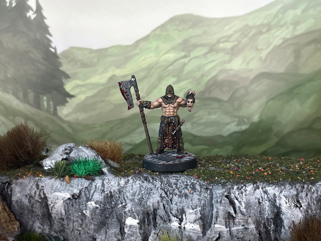 Executioner, Hangman, Villager, Npcs, Townsfolk Painted Miniature D&D ...