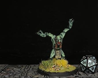 Painted Demogorgon Demonic Lasher Demon Lord - Tabletop RPG, Dungeons ...
