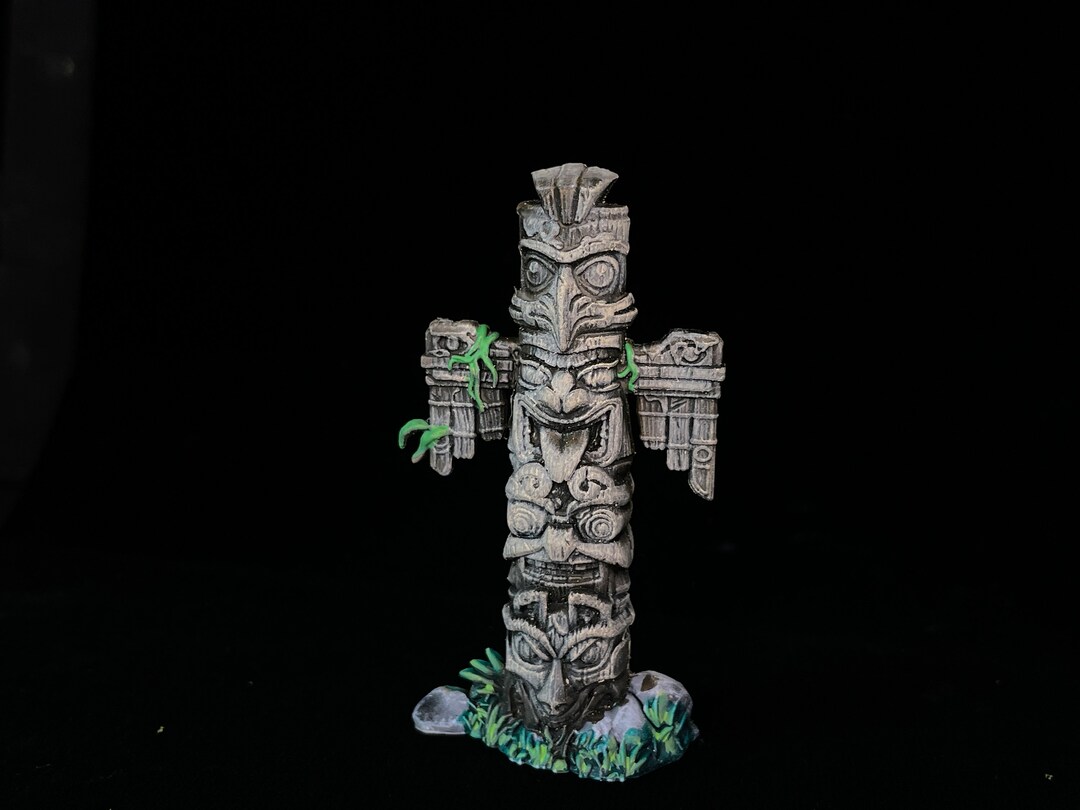 Totem Scatter Terrain - Painted Miniature - D&D - Frostgrave ...
