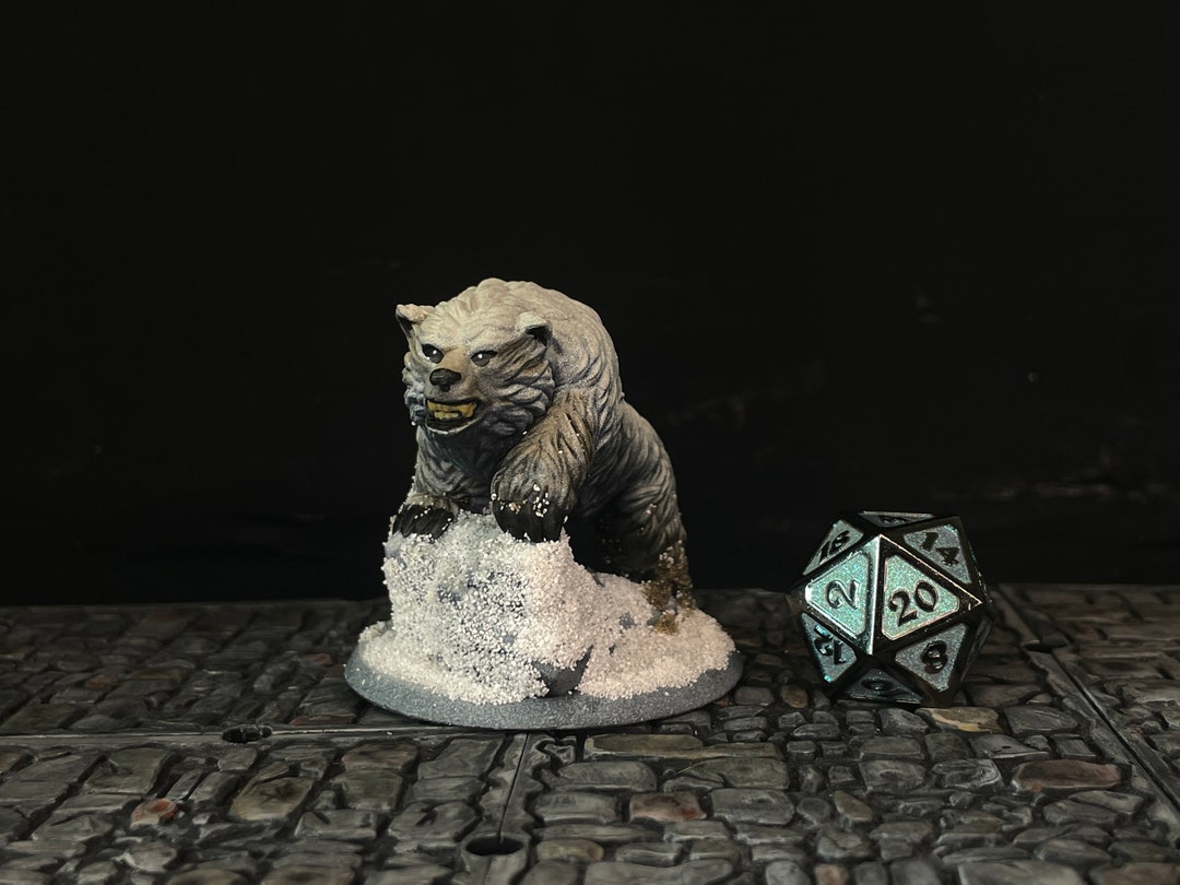 Polar Bear, Arctic Bear, Druid Wildshape, Polymorph, Beast - D&D ...