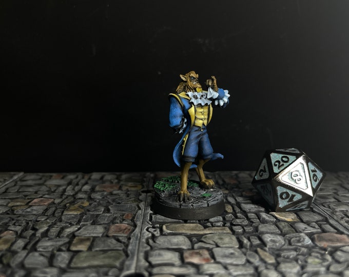 The Beast - Handpainted D&D Miniature - Etsy