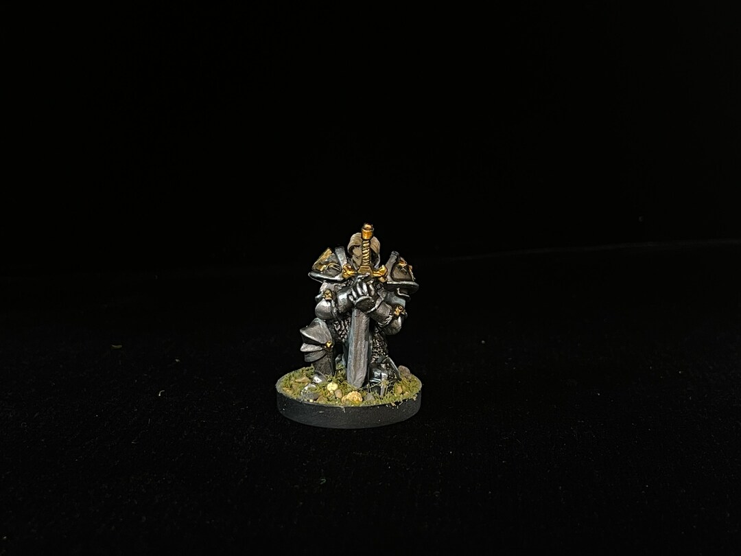 Praying Paladin, Knight, Cleric metal Painted Miniature D&D Frostgrave ...