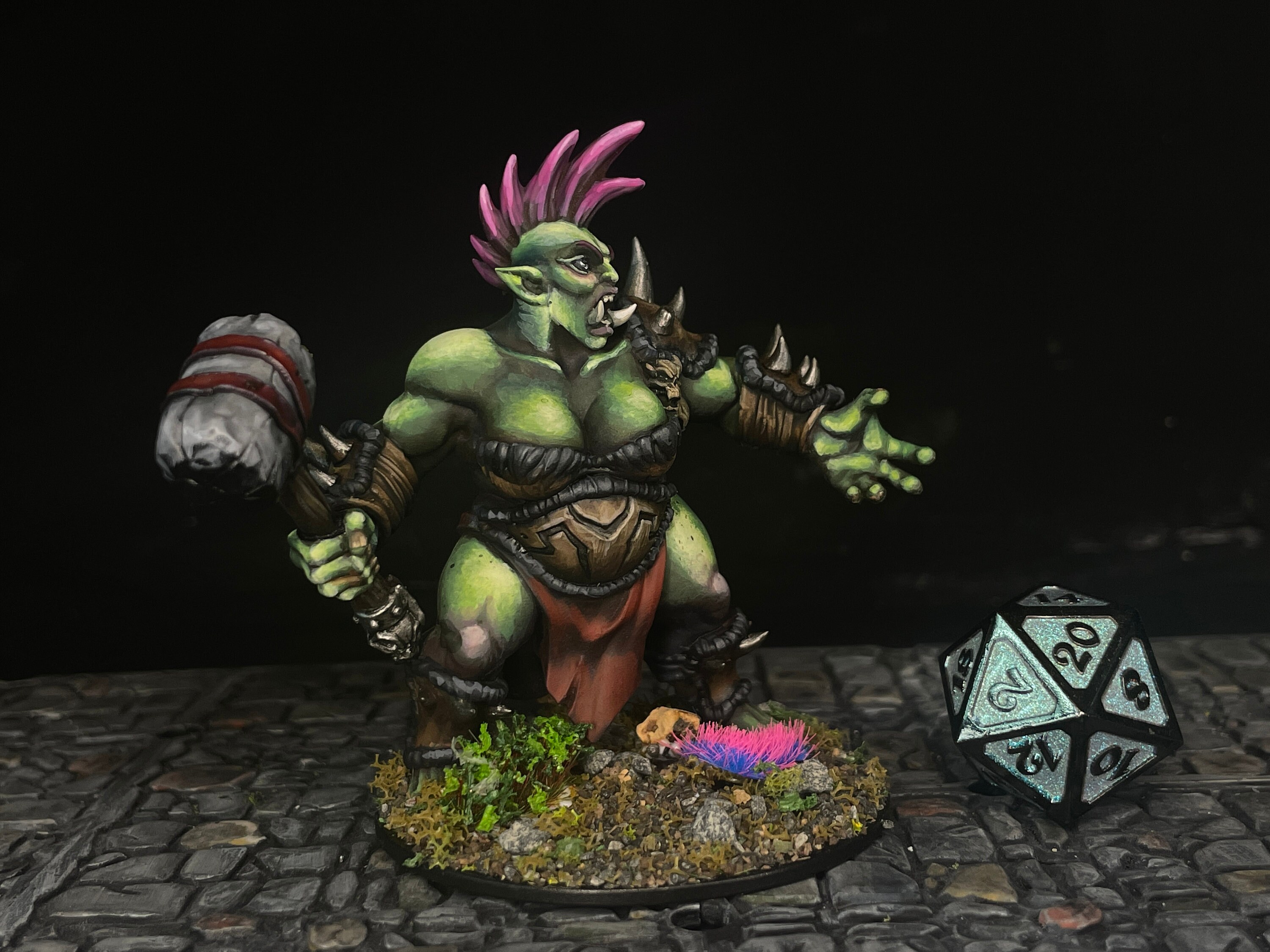 Female Orc Pathfinder