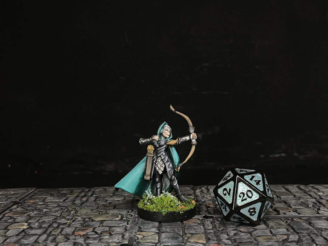Female Elf Adventurer Archer Ranger Fighter Bard Druid - Etsy