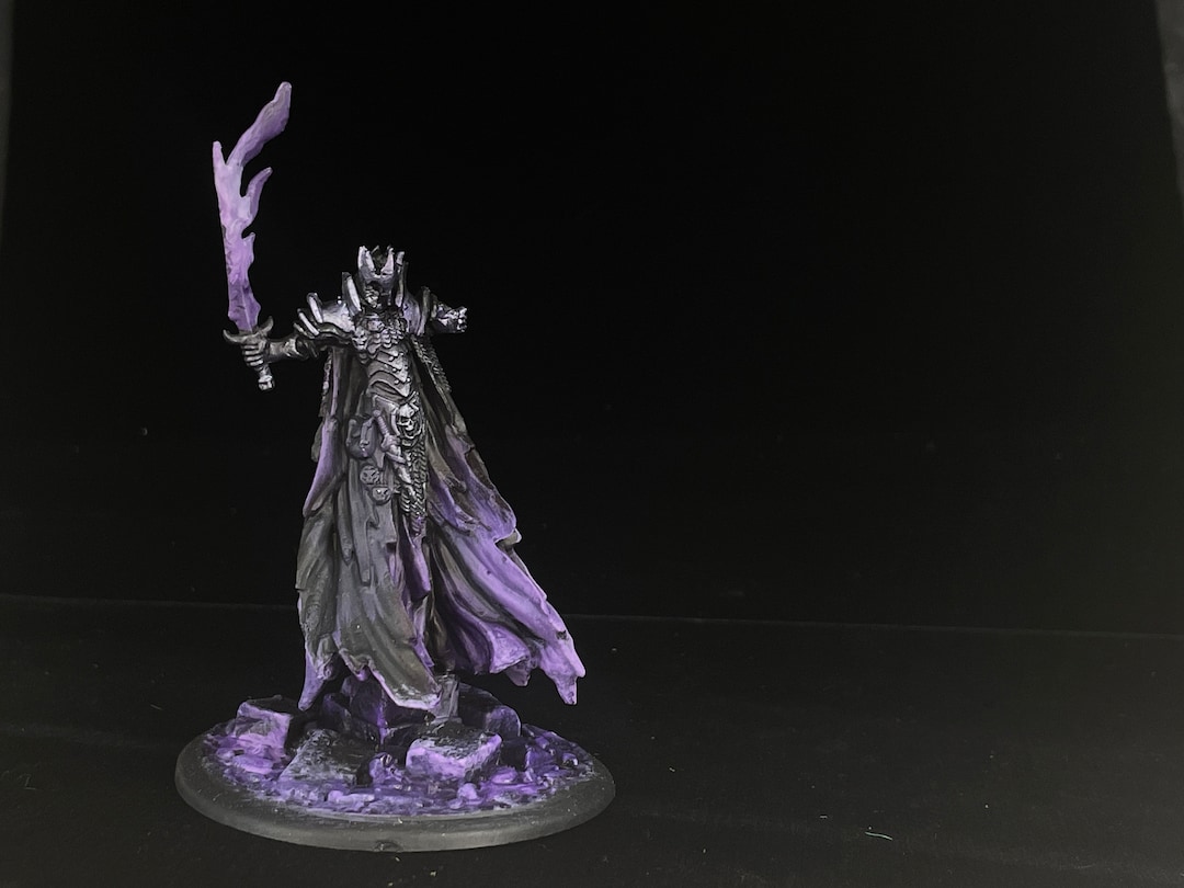 Wraith King, Undead King, Lich, Undead BBEG Painted Miniature D&D ...