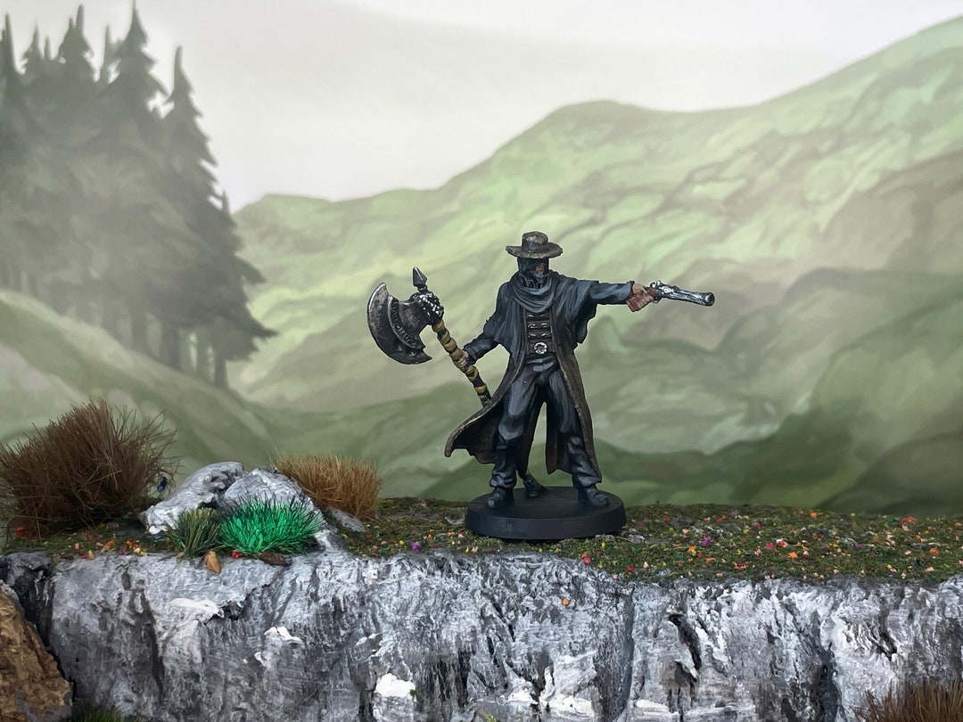 Bloodborne Hero, Gunslinger, Vampire Hunter - Painted Miniature - D&D ...
