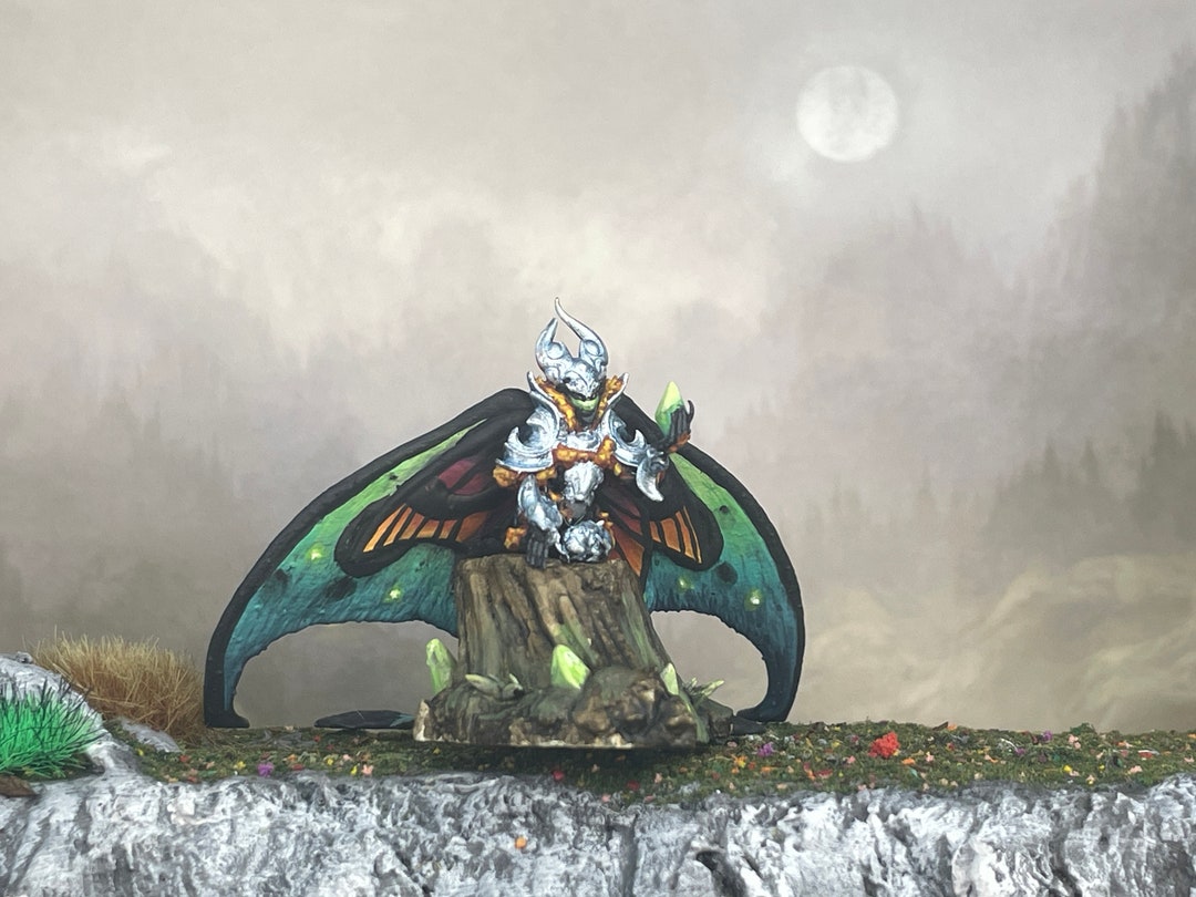 Moth Fairy, Moth Pixie, Moth Character - Painted Miniature - D&D ...