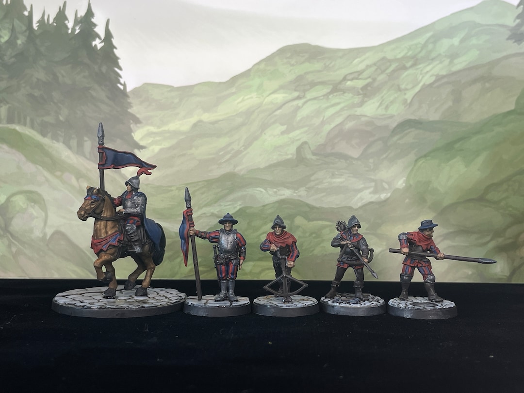 5x Townsguards [quickpaint], City Guards, Townsfok, Npcs, Villagers ...