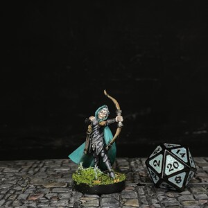 Female Elf Adventurer Archer Ranger Fighter Bard Druid - Etsy