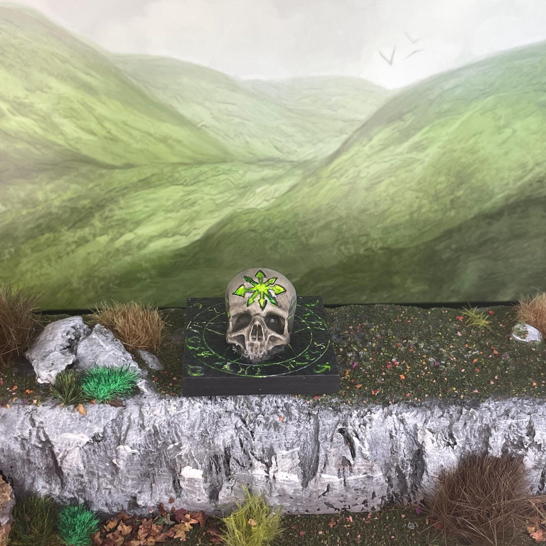 Skull Tile, Objective Marker, Skull Marker, Ritual Skull, Scatter ...