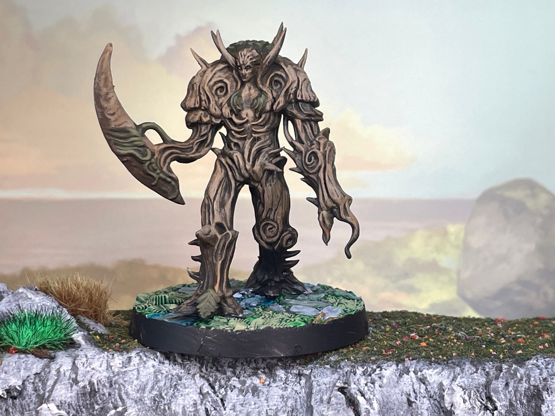 Large Dryad, Tree Woman, Ent Person, Forest Spirit Painted Miniature D ...