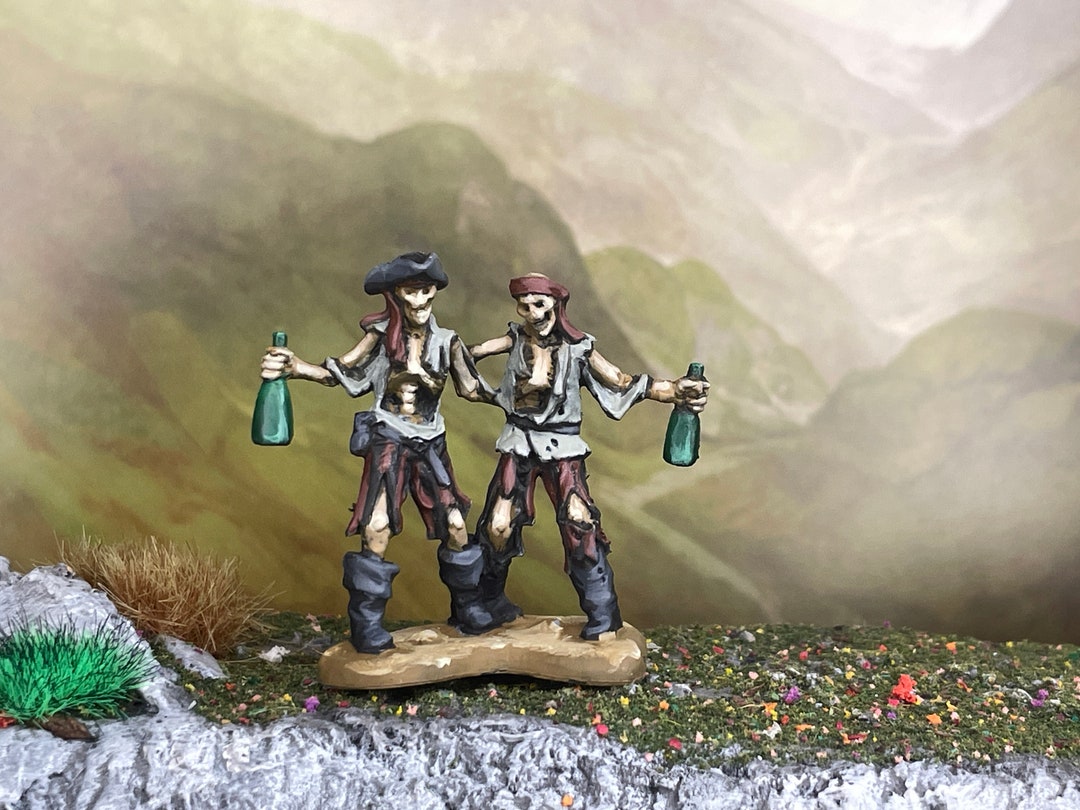 Skeletal Pirates, Skeleton Pirates, Drinking Undead Pirate, Seafaring ...
