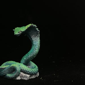 Giant Cobra, Giant Snake, Giant Serpent - Painted Miniature - D&D ...
