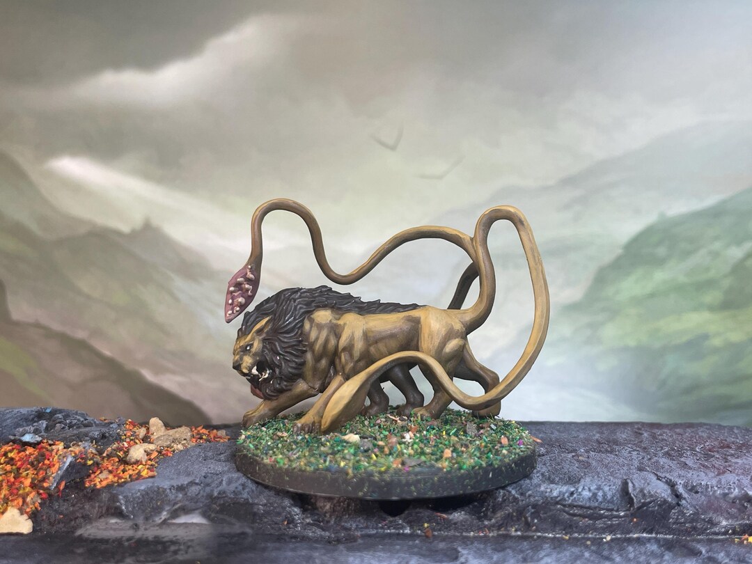 Displaced Lion, Displaced Beast, Tentacle Monster, Tentacle Lion ...